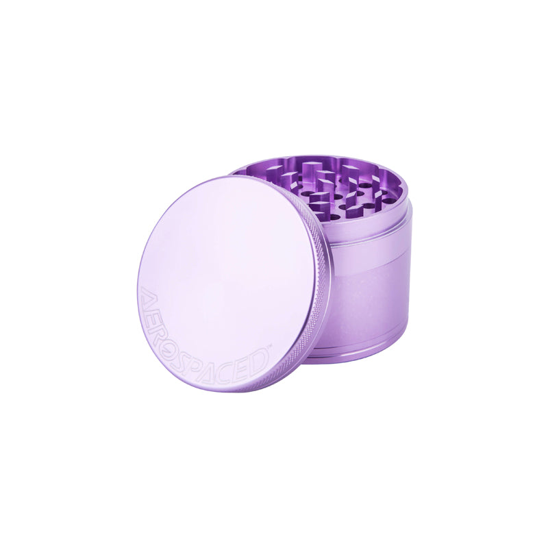 4 Piece AEROSPACED Grinder / Sifter - Flying High Cannabis Inc.